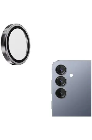 GADGET GUARD Camera Lens Protector For Samsung Galaxy S25 - Silver