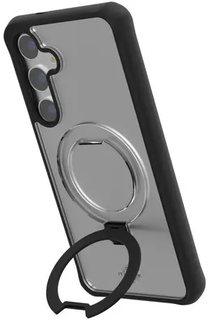 ITSKINS Hybrid_r Stand Magsafe Case For Samsung Galaxy S24 Plus - Black
