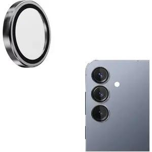 GADGET GUARD Camera Lens Protector For Samsung Galaxy S25 Plus - Silver