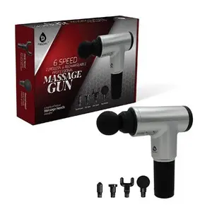 PURSONIC Full-body Massage Mat & 6-speed Cordless Deep Tissue Massage Gun