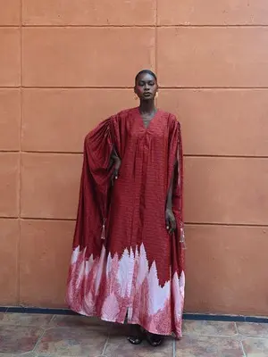 FLAUNT ARCHIVE Suri Silk Caftan