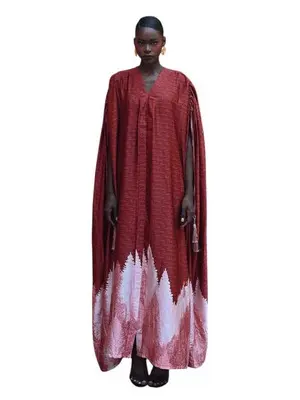 FLAUNT ARCHIVE Suri Silk Caftan