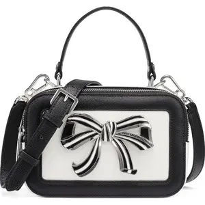 Karl Lagerfeld Paris Simone Crossbody Bag - White/black 1