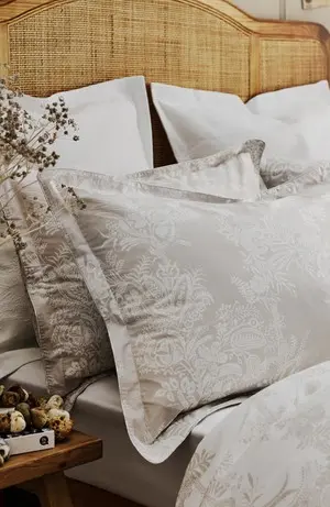 CHRISTY Beatrice Luxury Cotton Percale Jacquard Duvet Cover Sets