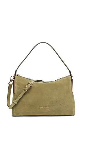 Karl Lagerfeld Paris Valerie Leather Crossbody Bag