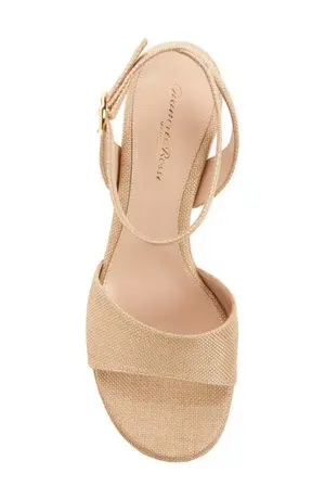 GIANVITO ROSSI Ankle Strap Wedge Sandals