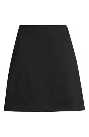 Halogen A-line Skirt - Rich Black