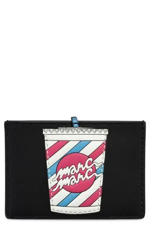 Marc Jacobs The Card Case - Black Multi