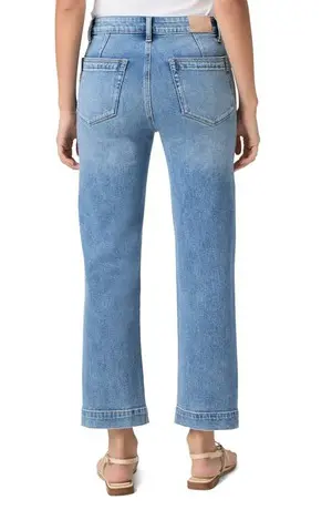 Paige Quincy Ankle Straight Leg Jeans