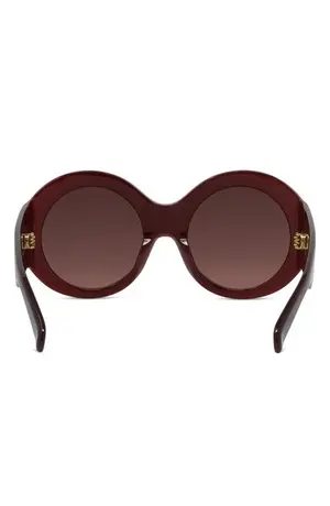 Givenchy Cocoon Round Frame Sunglasses - Shiny Bordeaux/gradient