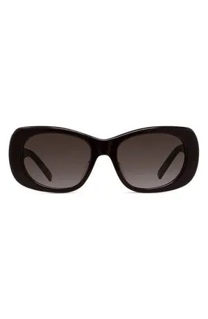 Givenchy Geometric Sunglasses - Shiny Bordeaux/gradient