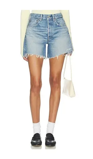 Moussy Vintage Distressed Shorts For Women