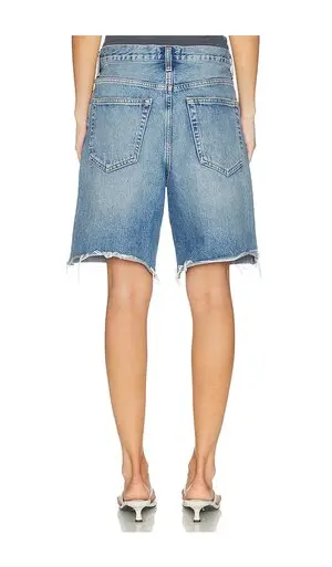 AGOLDE Indra Short Hip Slung Baggy Denim - Blue