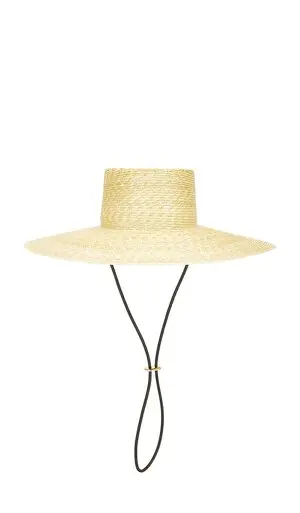 Janessa Leoné Roma Wide Brim Hat - Beige