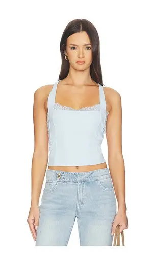 Free People Looking Good Cami - Baby Blue