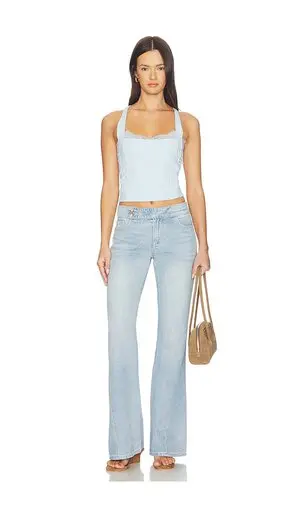 Free People Looking Good Cami - Baby Blue