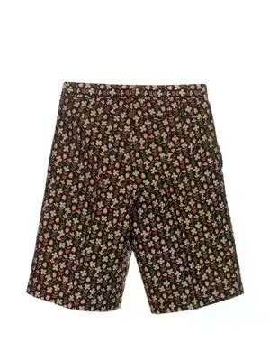WALTER VAN BEIRENDONCK Floral Jacquard Shorts