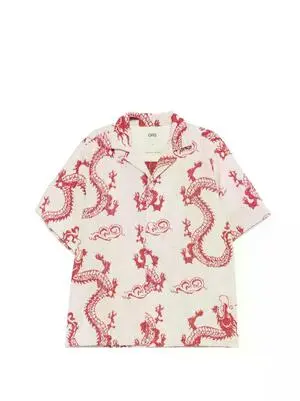 OAS Company Nimbus Cuba Dragon-pattern Shirt
