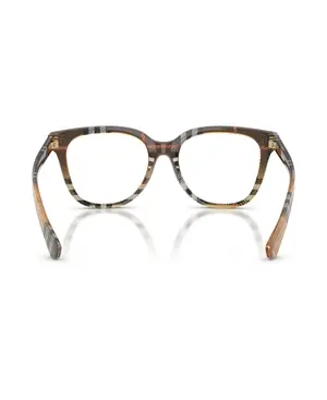 Burberry Panthos Eyeglasses - Check Sand