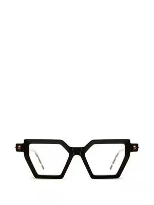 KUBORAUM Geometric Frame Eyeglasses - Black