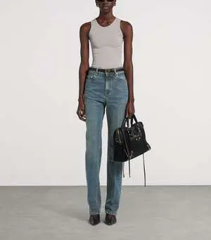 Balenciaga High-rise Slim Jeans - Blue