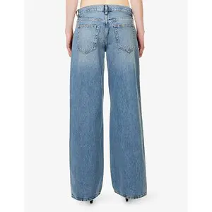 FRAME The Leo Cotton Denim Jeans - Rivage