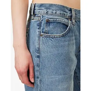 FRAME The Leo Cotton Denim Jeans - Rivage