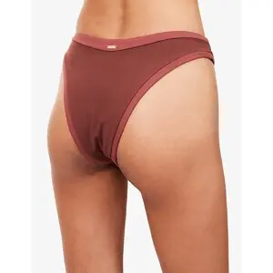 TALA Contrast Cheeky Mid-rise Bikini Bottoms