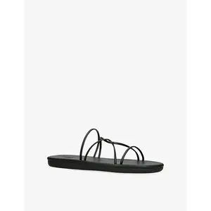 ANCIENT GREEK SANDALS Strappy Flat Leather Sandals