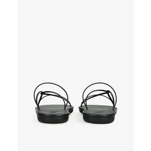 ANCIENT GREEK SANDALS Strappy Flat Leather Sandals