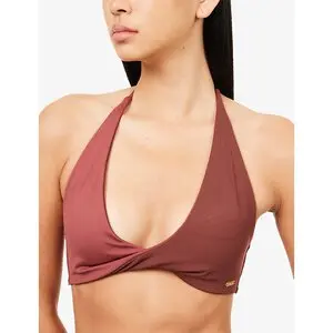 TALA Contrast Twist Bikini Top