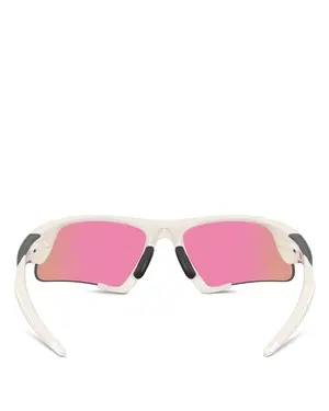 Oakley Suture Jacket Wraparound Sunglasses, 64mm - Navy