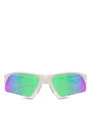 Oakley Suture Jacket Wraparound Sunglasses, 64mm - Navy