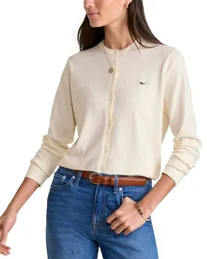 Vineyard Vines Cotton Cashmere Cardigan Sweater