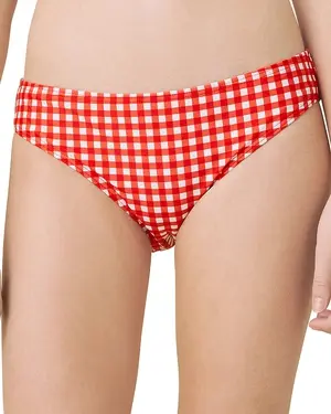 Splendid Penny Hipster Bikini Bottom - Firework/white