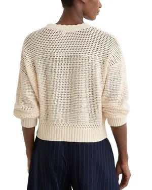 REISS Crewneck Stitch Jumper