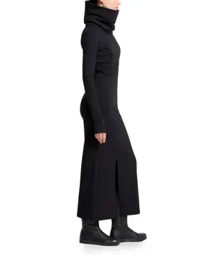 MARCELLA Lisa Turtleneck Maxi Sweatshirt Dress