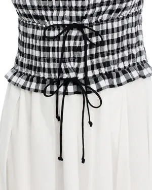 A.REN Maelle Two Tone Dress