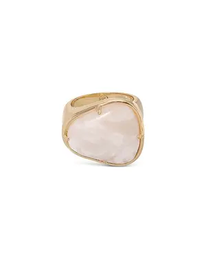 Ettika Solstice Statement Ring With Stone Accent