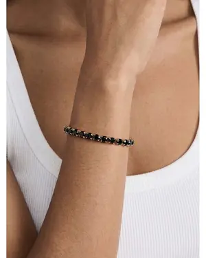 Ettika Giselle Sparkle Crystal Flex Bracelet