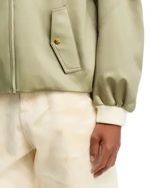 WILLY CHAVARRIA Opera Bomber Jacket - Stucco