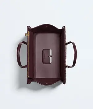 Bottega Veneta Small Barbara Tote - Deep Mahogany