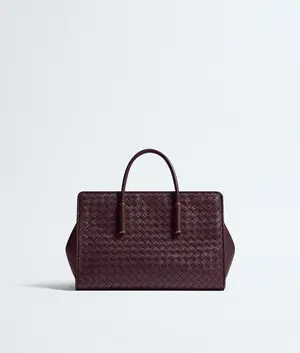 Bottega Veneta Bottega Veneta Small Tote Bag Deep Mahogany