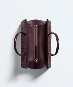 Bottega Veneta Small Tote Bag - Deep Mahogany