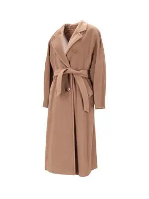 Max Mara Double Breasted Belted Coat