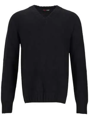 LA ROSE V-neck Blouse - Asphalt