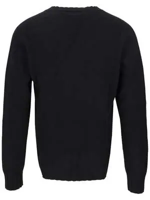 LA ROSE V-neck Blouse - Asphalt