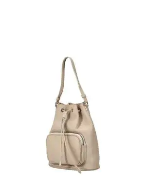 LA ROSE Bucket Bag - White
