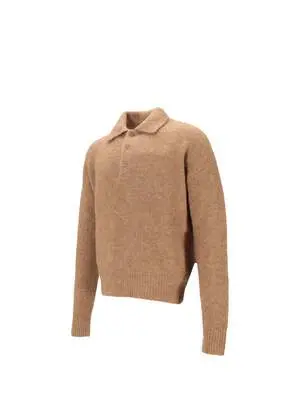Ami Polo Knit