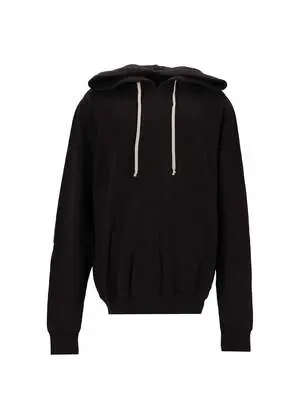 Rick Owens Oversized Hoodie - Black
